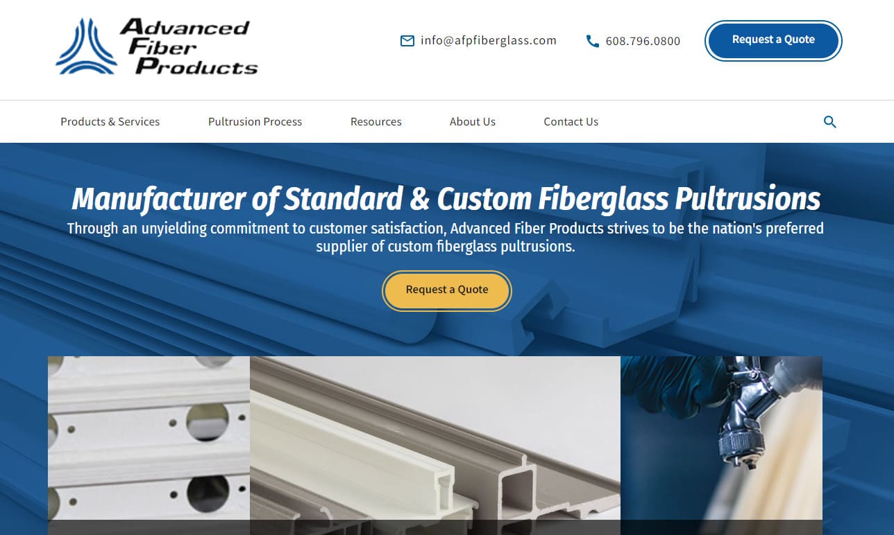 Advanced Fiber Products | Fiberglass Fabrication Companies