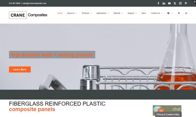 Crane Composites, Inc. | Fiberglass Fabrication Companies