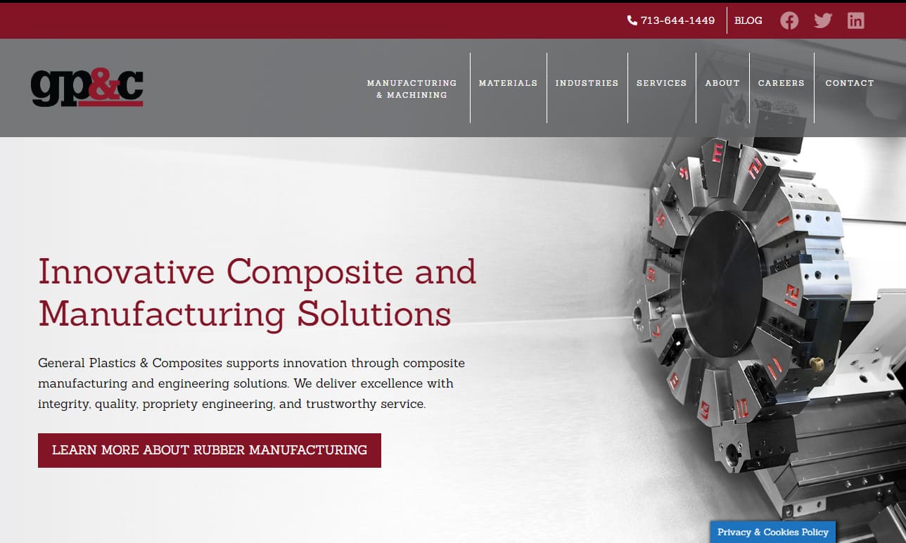 General Plastics & Composites | Fiberglass Fabrication Companies