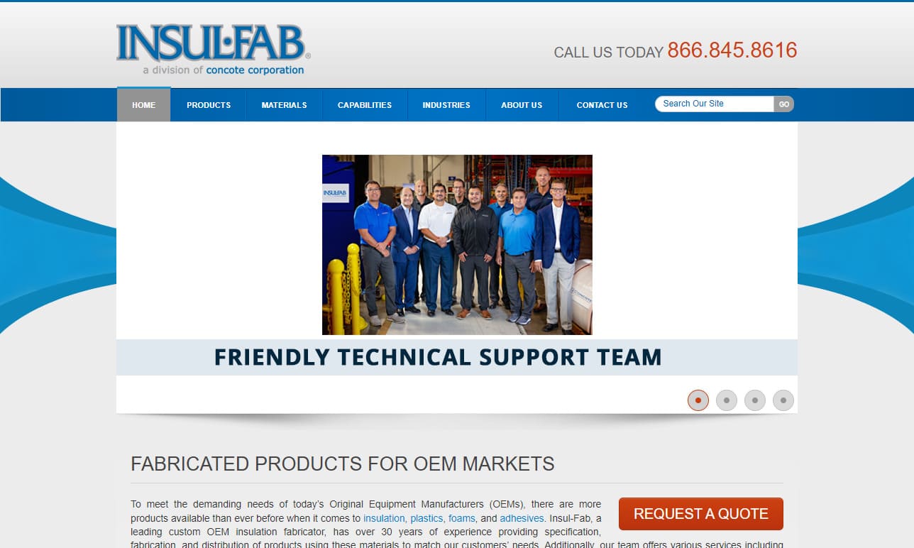 Insul-Fab, Division of Concote Corp. | Fiberglass Fabrication Companies