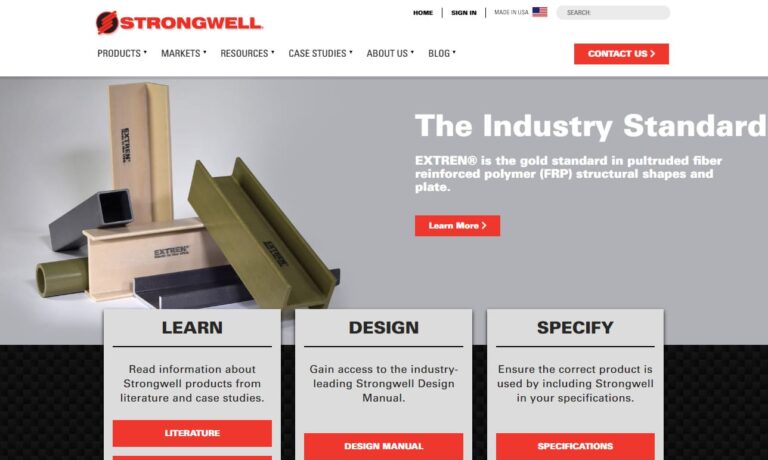 Strongwell Corporation | Fiberglass Fabrication Companies